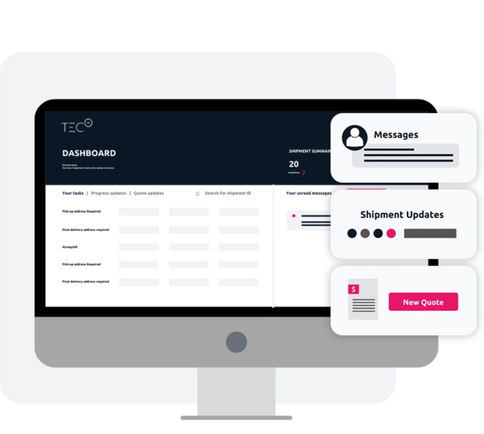TecEx App | Trade Compliance | Access to 200+ Destinations