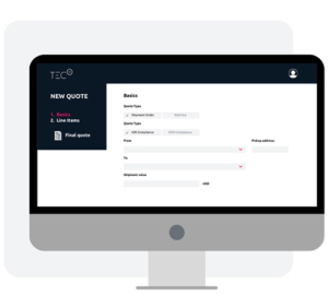 TecEx App | Trade Compliance | Access to 200+ Destinations