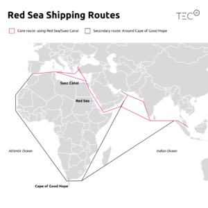 The Red Sea And The Impact Of Global Events On Shipping - TecEx