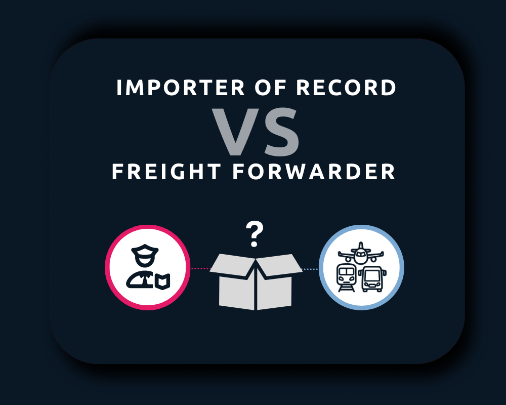 IOR vs. Freight Forwarder